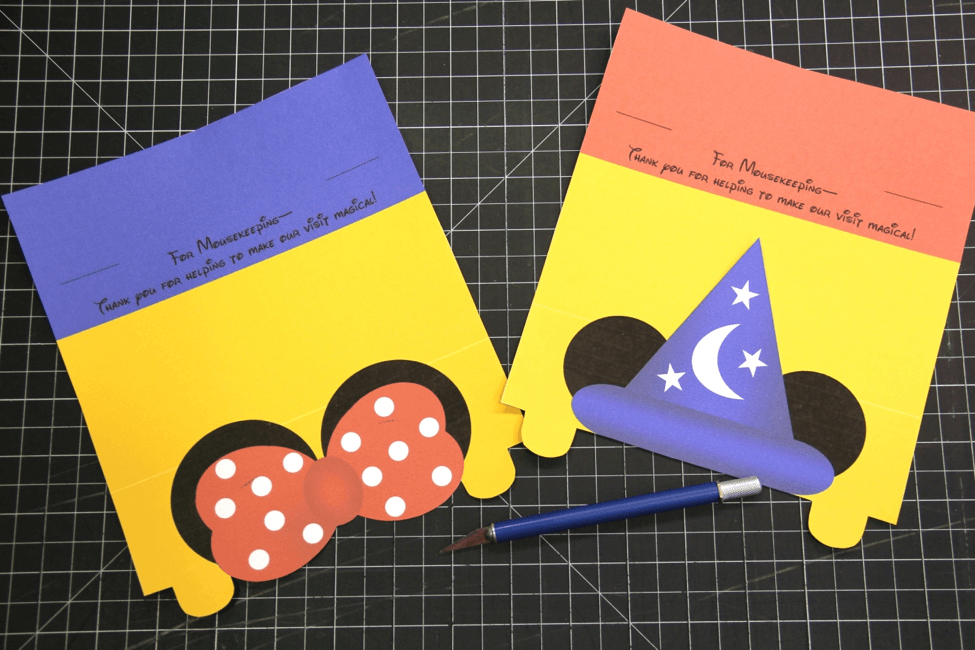 Printable Mousekeeping Tip Envelope for Your Next Disney Trip!